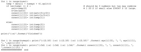 software open source sdf chemical table file parser in any language