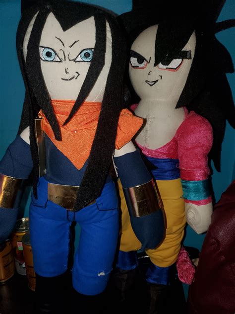 Finished Super Android 17 Custom Plush R Dbzcu