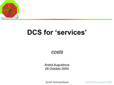PPT DCS For Services PowerPoint Presentation Free Download ID 5248838