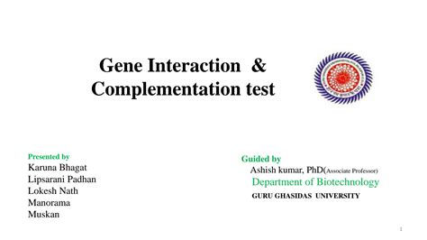Solution Gene Interaction And Complementation Test Final Ppt 1 Studypool Solution Gene Interaction And Complementation Test Final Ppt 1 Studypool