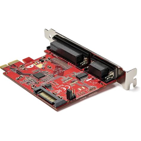Startech Pci Express Combo Adapter Card With X Db Parallel Port And X Rs Serial Port
