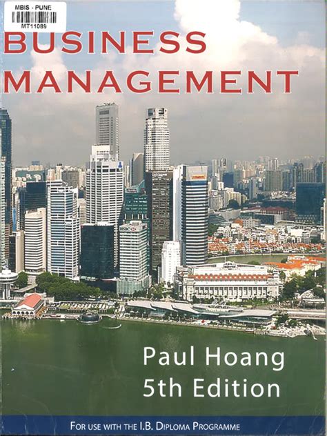 Business Management 5th Edition Pdf