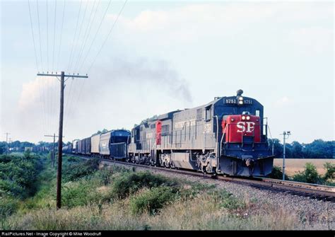 Sp 8751 Southern Pacific Railroad Ge U33c At Randles Missouri By Mike