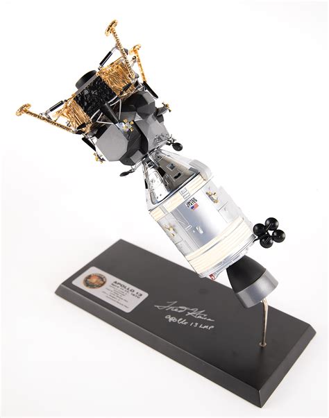 Fred Haise Signed Apollo 13 Model Rr Auction