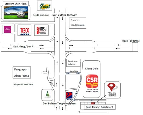 Contoh Pelan Lokasi Perniagaan Ruang Damai Sdn Bhd Latar Belakang