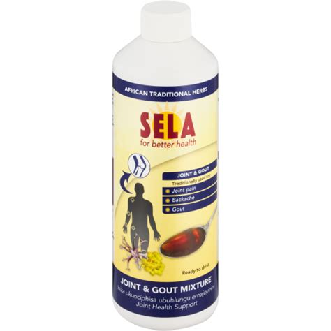 Sela Joint And Gout Mixture 500ml Clicks