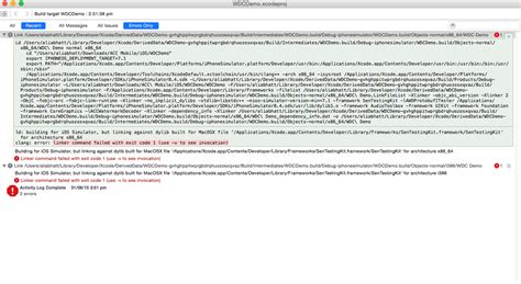 Ios Getting Error While Build This App In Xocode Stack Overflow