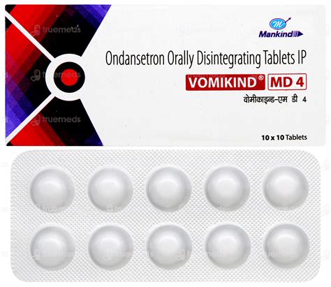 Vomikind Md 4 Tablet Uses Side Effects Price And Substitutes