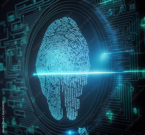 Fingerprint Reader Identification Access Control System Safety First Cyber Security Control