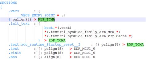 Tda4vm Mcu10 Reset Vectors In Atcm Processors Forum Processors Ti E2e Support Forums