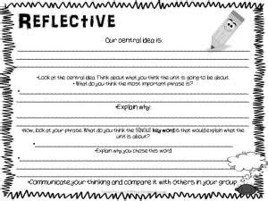 Ib Pyp Reflection Ideas Artofit