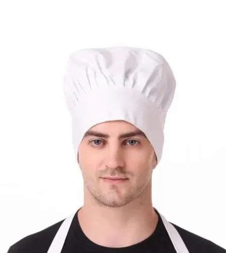Chef Cap White Material Cotton Machine Wash At ₹ 45piece In Mumbai
