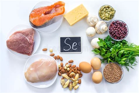 Foods Contain Selenium Food Selective Focus Stock Image Image Of Foods Contain Selenium Food Selective Focus Stock Image Image Of