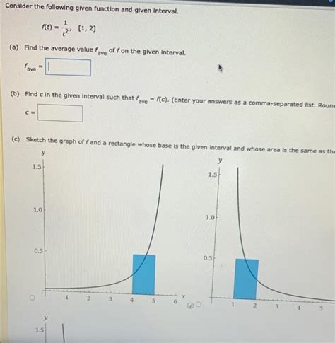 solved consider the following given function and given