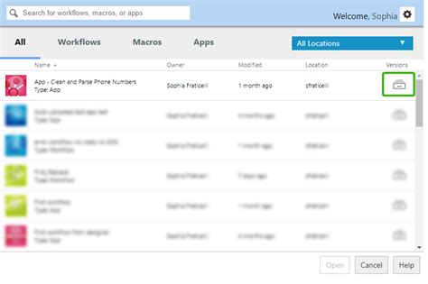 alteryx gallery series app publishing and version control 101 2020 1