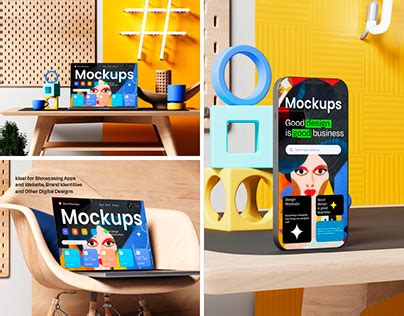 Grid Mockups On Behance