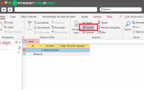 Registros en Microsoft Access Qué Son Cómo Crear Uno 2025