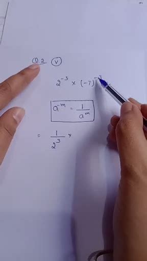 Simplify And Express The Result In Power Notation With Positive Expone