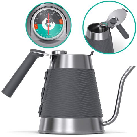 Coffee Gator Gooseneck Kettle True Brew 15 Litre 7 Inch Stove Top