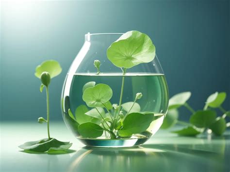 Premium Ai Image Laboratory And Research With Centella Asiatica