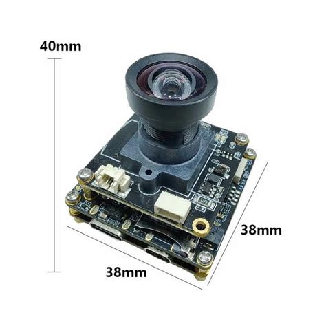 Oem 12mp Imx377 Robot Vision 4k 30fps Eis Camera Module Wifi Ethernet Usb H 264 Cvbs Uart For
