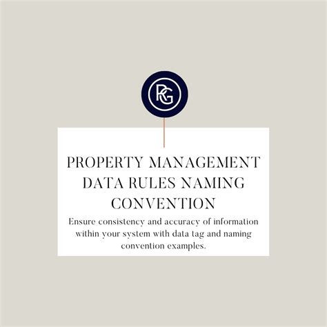 pm data rules naming convention — regrowth for real estate