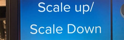 Solved Scale Up Scale Down [math]