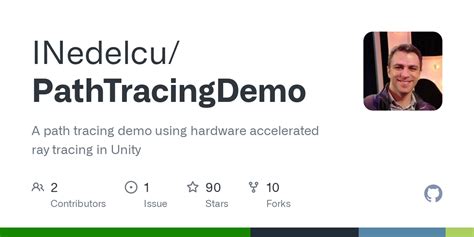 Github Inedelcu Pathtracingdemo A Path Tracing Demo Using Hardware Accelerated Ray Tracing In
