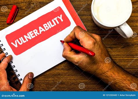 Text Sign Showing Vulnerability Conceptual Photo Information