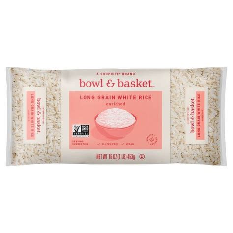 Bowl And Basket Enriched Long Grain White Rice 16 Oz Price Rite