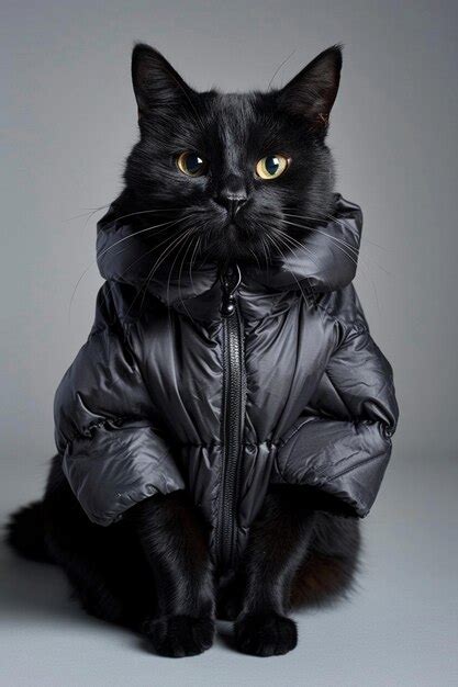 Black Cat A Leather Jacket Images Free Download On Freepik