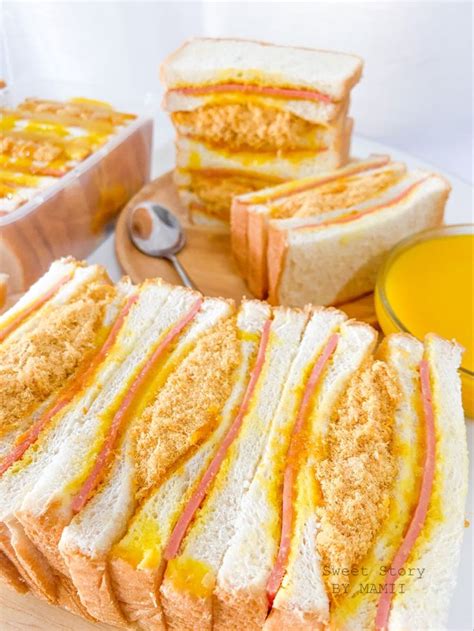 แซนวิชโบราณ สูตรทำอาหาร อาหาร ขนมเพื่อสุขภาพ