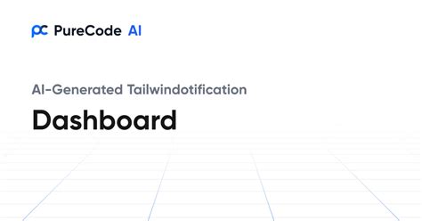 Build Great Tailwindotification Dashboard Components Faster Using Ai Tools