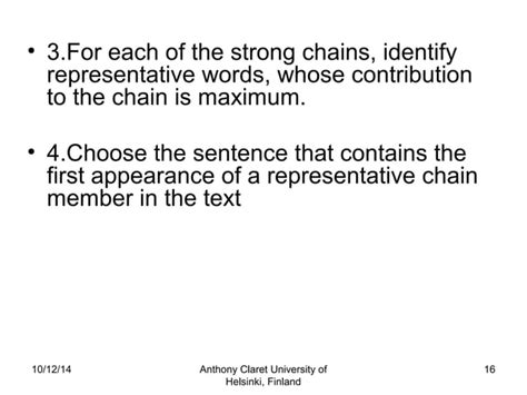 Using Lexical Chains For Text Summarization