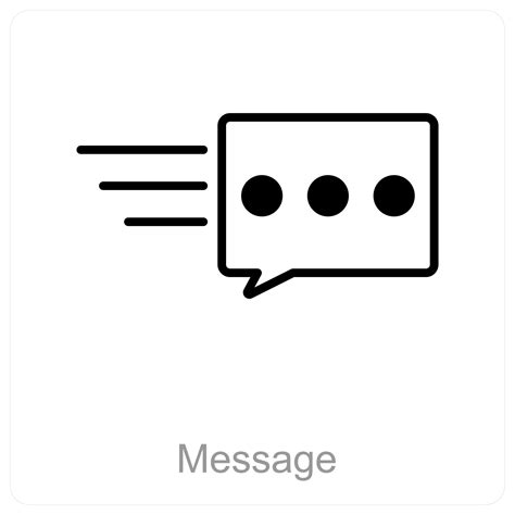 Message And Text Icon Concept 44597929 Vector Art At Vecteezy