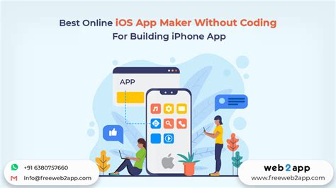 Best Online IOS App Maker Without Coding For Building IPhone App
