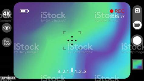 카메라 뷰파인더 벡터입니다 카메라의 초점 화면입니다 뷰파인더 카메라 녹화입니다 디자인을 위한 벡터 템플릿 경관에 대한 스톡 벡터 아트 및 기타 이미지 Istock