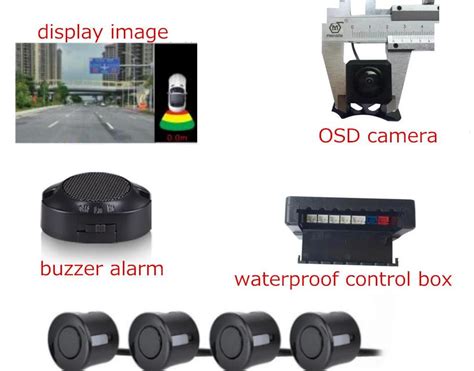 4 Sensor Blind Visible Video Parktronic System Osd Vicedeal
