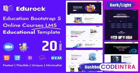 Edurock Education Bootstrap 5 Html Template Codeintra