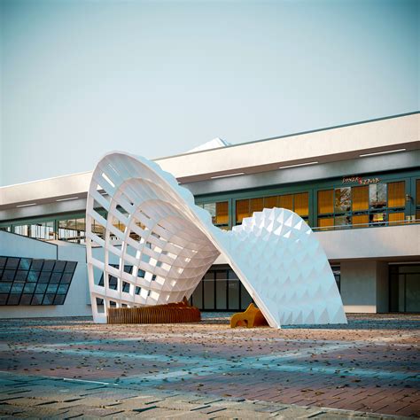 Parametric Pavilion Design Behance