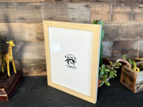 Ships Today 7x9 Picture Frame Solid Natural Poplar Peewee Style