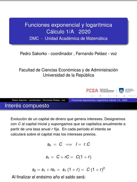 Exponencial Y Logaritmica 2020 Sin Pausas Pdf