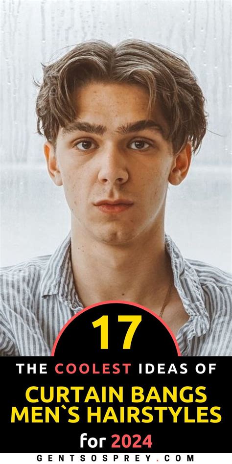 Short Hairstyles With Curtain Bangs Men Infuse Your Short Haircuts