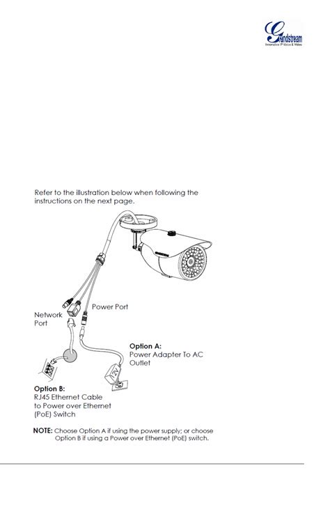 Grandstream Networks Gxv3610 Fhd Ip Camera User Manual Yzzgxv3610 Fhd X