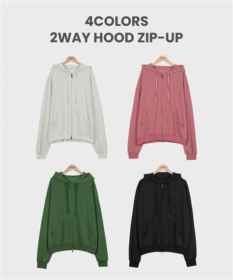 마이온샵 컬러추가 간절기템여리오버핏💕 너프 오버핏 투웨이 후드집업 44~99 간절기아우터 긴팔후드집업 간절기후드집업 여리핏후드집업 가을아우터 투웨이집업 투웨이후드