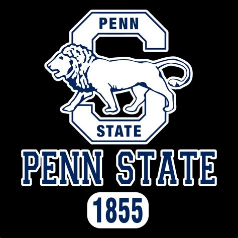 Vintage Penn State Nittany Lions Logo 1855 Svg Design Creativelify