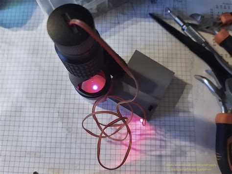 External Power Supply Laser Collimator Mk Iii Pekdar Light Catcher