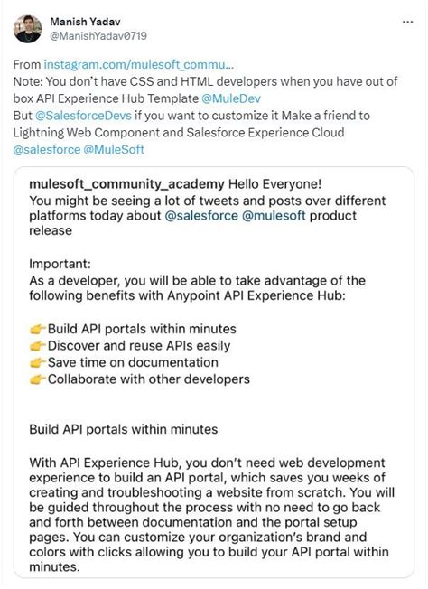 Mulesoft Integration Academy On Linkedin Hello Mulesoft Community Please Have A Short Look On