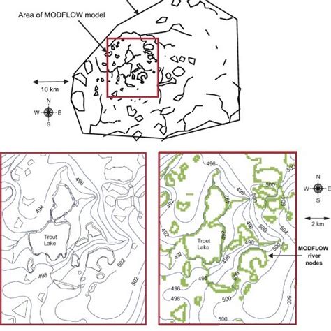 The Extent Of A Regional Analytic Element Model And The Linked Download Scientific Diagram