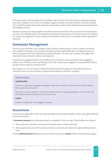 Nebosh Unit Ig1 Pdf Medical Health